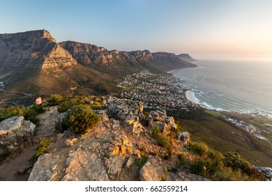 Table Mountain Sunset Stock Photo 662559214 | Shutterstock