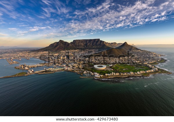 Table Mountain Sunset Stock Photo 429673480 | Shutterstock