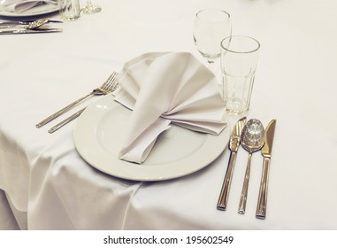 Table Setting Stock Photo 195602549 | Shutterstock