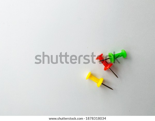 Tack Concept Top View Stock Photo 1878318034 | Shutterstock
