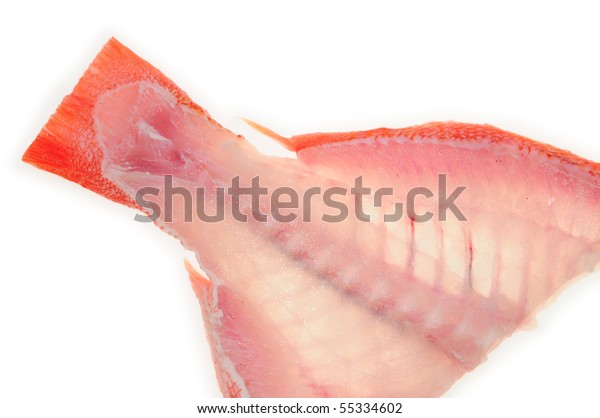 Tail Portion Fish Meat Removed Showing Stock Photo 55334602 | Shutterstock