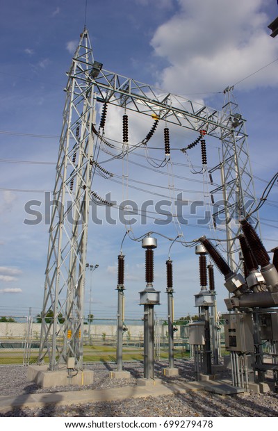Takeoff Structure Substation Stock Photo 699279478 | Shutterstock
