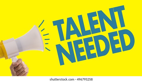 Talent Needed Stock Photo 496795258 | Shutterstock