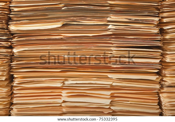 Tall Stack Paper Legal File Folders Stock Photo (Edit Now) 75332395 Tall Stack Paper Legal File Folders Stock Photo (Edit Now) 75332395
