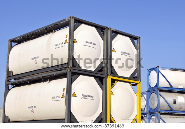 Tank Container Stock Photo 87391469 | Shutterstock