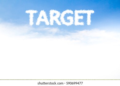 Target Cloud Sky Background Stock Photo (Edit Now) 590699477