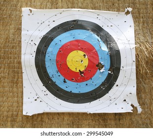 Target Without Arrows Close Background Stock Photo 299545049 | Shutterstock