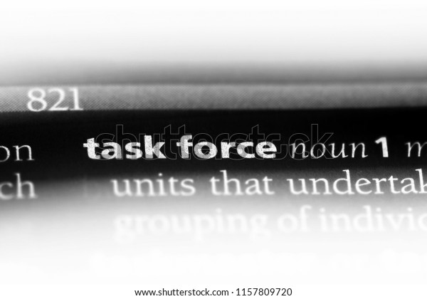 Task Force Word Dictionary Task Force Stock Photo 1157809720 | Shutterstock