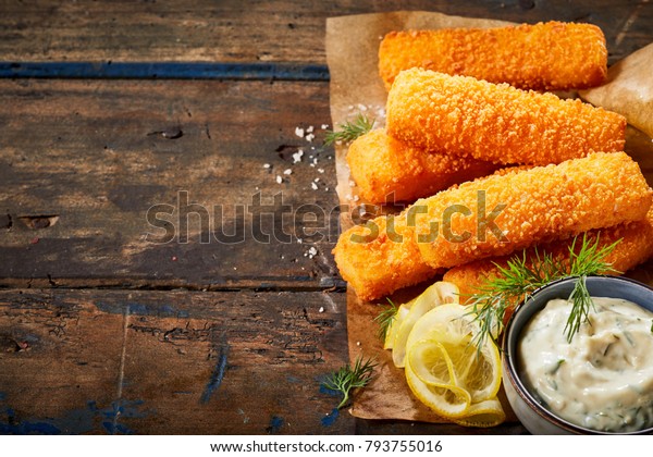 Tasty Crispy Deep Fried Fish Fingers Stock Photo (Edit Now) 793755016