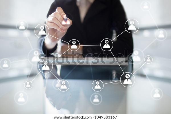 Team Building Structure Organization Concept Hr Stock Photo (Edit Now ...