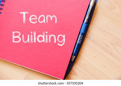 Team Building Text Concept Write On Stock Photo 357335204 | Shutterstock