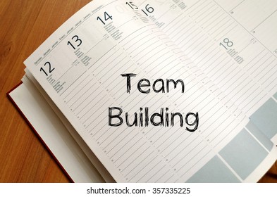 Team Building Text Concept Write On Stock Photo (Edit Now) 357335225