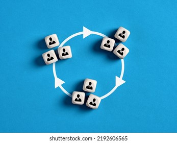 Team Interaction Teamwork Joining Forces Other Stock Photo 2192606565 ...