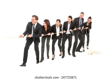 7,253 Team pulling together Images, Stock Photos & Vectors | Shutterstock