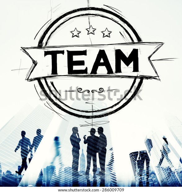 Team Teamwork Collaboration Support Help Concept Stock Photo 286009709 ...