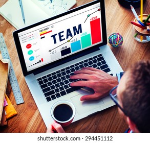 Team Teamwork Corporate Data Analysis Concept Stock Photo (Edit Now ...