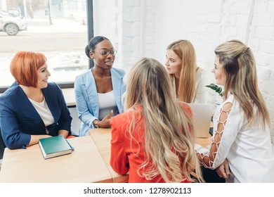 Team Work Process Multiracial Group Young Stock Photo 1278902113 ...