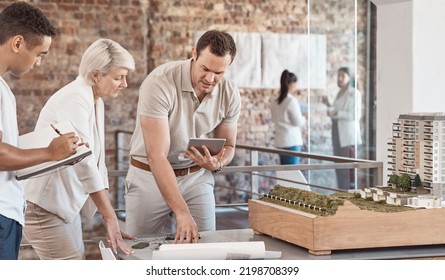 Teamwork Architecture Building Model Construction Property Stock Photo ...