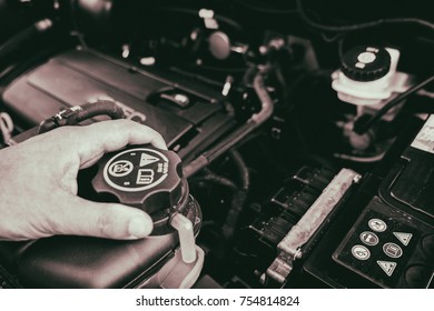 Technical Check Car Engine Stock Photo (Edit Now) 754814824
