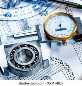 Technical Drawing Tools Stock Photo 360474827 | Shutterstock
