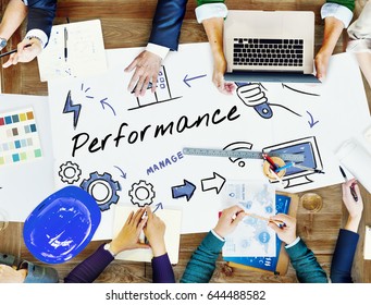 Technical Performance Evaluation Assessment Diagram Stock Photo ...
