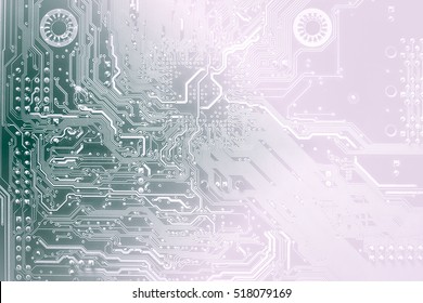 Technology Concept Background Silhouette Computer Motherboard Stock ...
