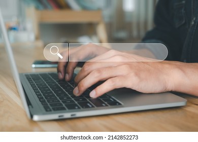 Technology Internet Search Engine Using Search Stock Photo 2142852273 ...