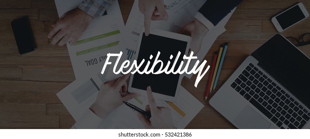 Technology Internet Teamwork Flexibility Concept Stock Photo 532421386 ...