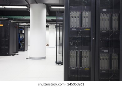 Telecommunication Server Data Center Stock Photo (Edit Now) 245353270