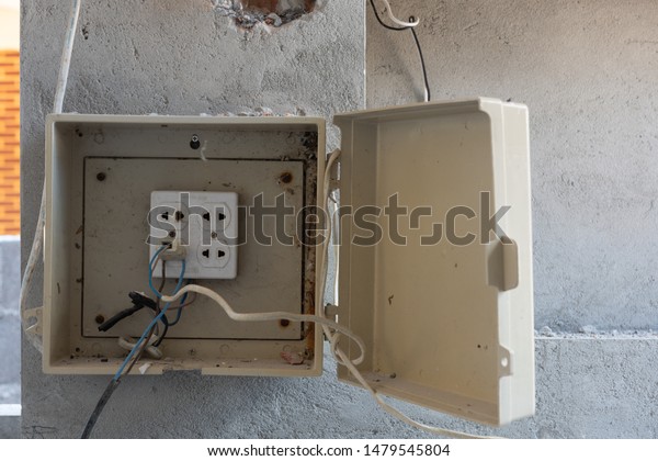 Temporary Electrical Box Construction Site Stock Photo 1479545804 ...