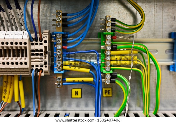 Terminal Blocks Switchboard Stock Photo 1502407406 | Shutterstock