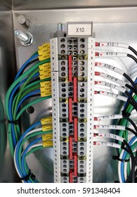 Terminal Cable Inside Electrical Panel Stock Photo (Edit Now) 591348410