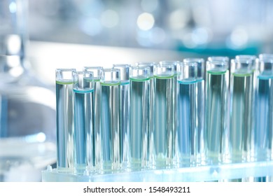 Test Tubes Liquid Samples Analysis Laboratory Stock Photo 1548493211 ...