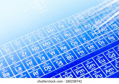 Test Tubes Periodic Table Elements Stock Photo 180238742 | Shutterstock