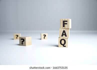 Text Faqs On Wooden Cubes Faq Stock Photo 1663753135 | Shutterstock