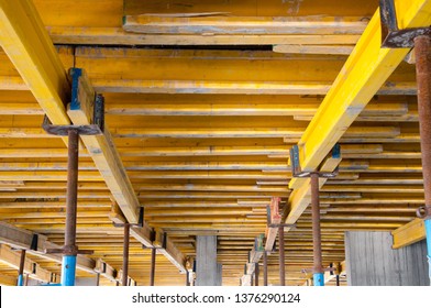 Textural Background Blanks Formwork Construction Site Stock Photo (Edit ...