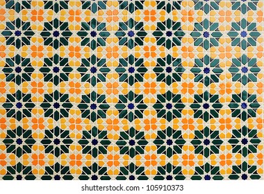 Texture Arabic Tile Background Stock Photo 105910373 | Shutterstock