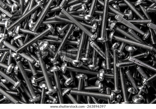 Texture Background Custom Hex Head Bolt Stock Photo (Edit Now) 263896397