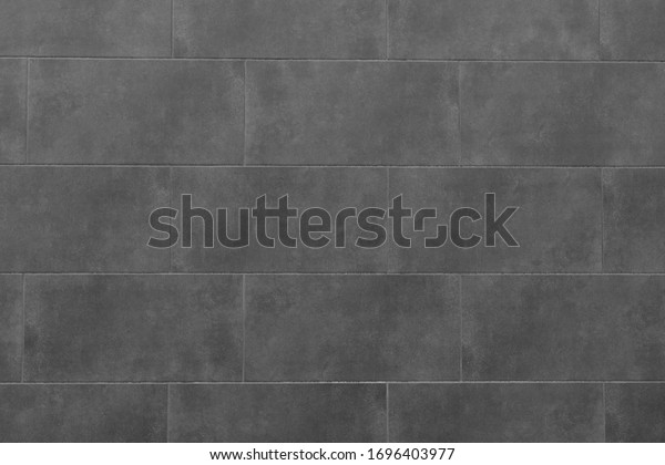 Texture Black Tile Wall Background Black Stock Photo 1696403977 ...