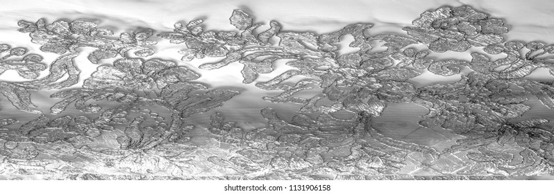 Texture Drawing Background Silver Lace Fabric Stock Photo 1131906158 ...