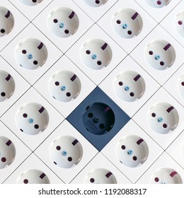 Texture Electrical Socket Outlets Stock Photo 1192088317 | Shutterstock