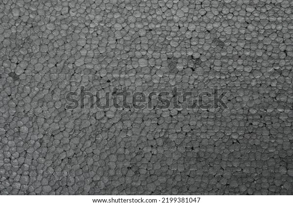 Texture Grey Styrofoam Sheet Background Closeup Stock Photo 2199381047 ...