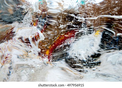 Texture Ice Reflection Refraction Stock Photo 497956915 | Shutterstock