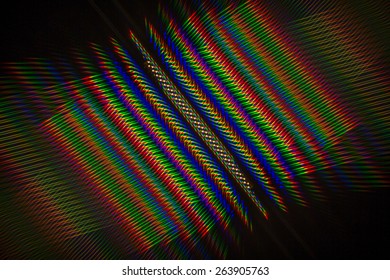Texture Light Glare Which Diffraction Pattern Stock Photo 263905763 ...