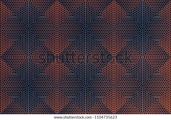 Texture Multicolored Lattice Consisting Dots Stock Photo (Edit Now ...
