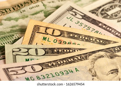 Texture Multiple Us Dollar Banknotes Background Stock Photo 1626579454 ...