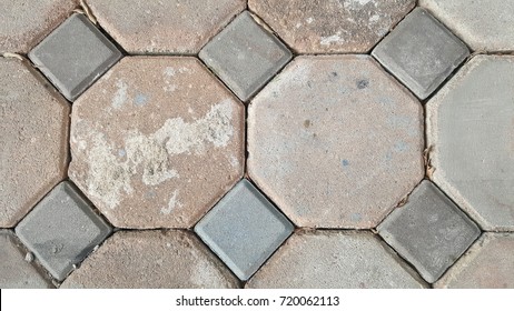 Hexagon Bricks On Floor Stock Photo (Edit Now) 474080344