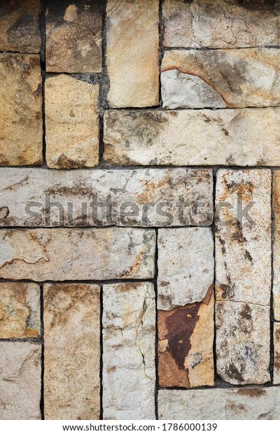 Texture Paving Block Rectangular Motifs Stock Photo 1786000139 ...