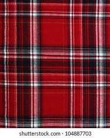 Texture Redblack Checkered Fabric Pattern Background Stock Photo ...