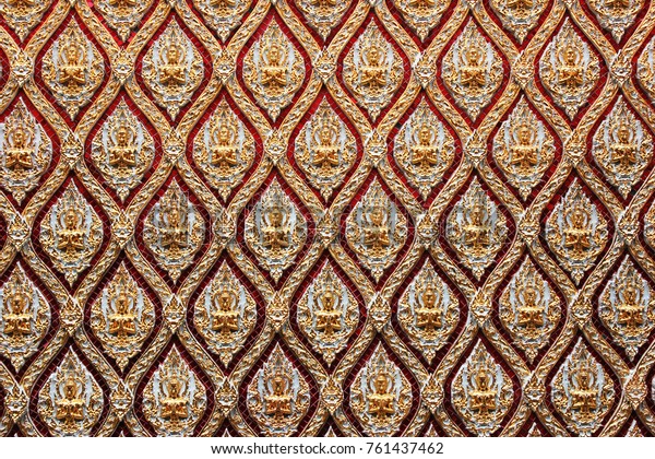 Thai Pattern Buddhism Stock Photo 761437462 | Shutterstock